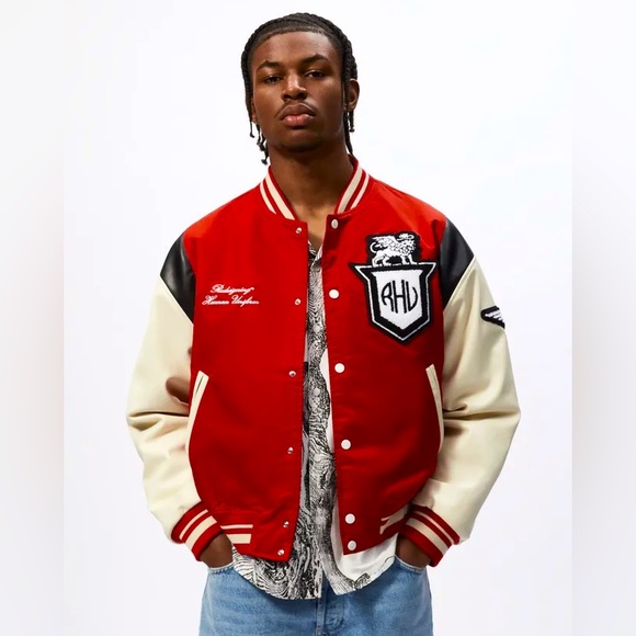 Rhude | Jackets & Coats | Zara X Rhuigi Bombervarsity Jacket | Poshmark